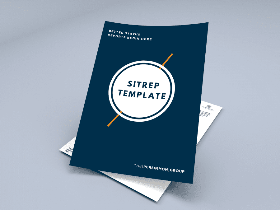 Situation Report (SITREP) Template | The Persimmon Group