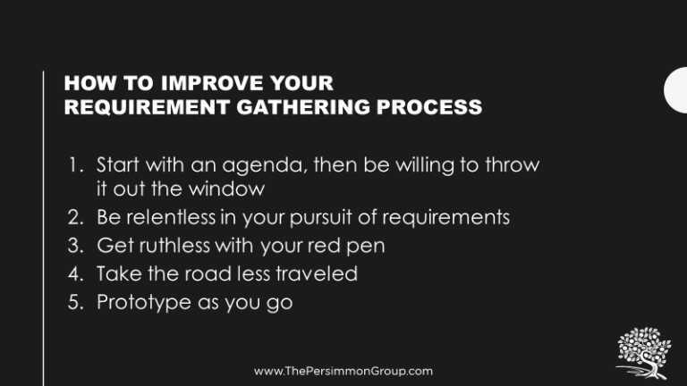 Strategies to Improve Your Requirement Gathering Process | The ...